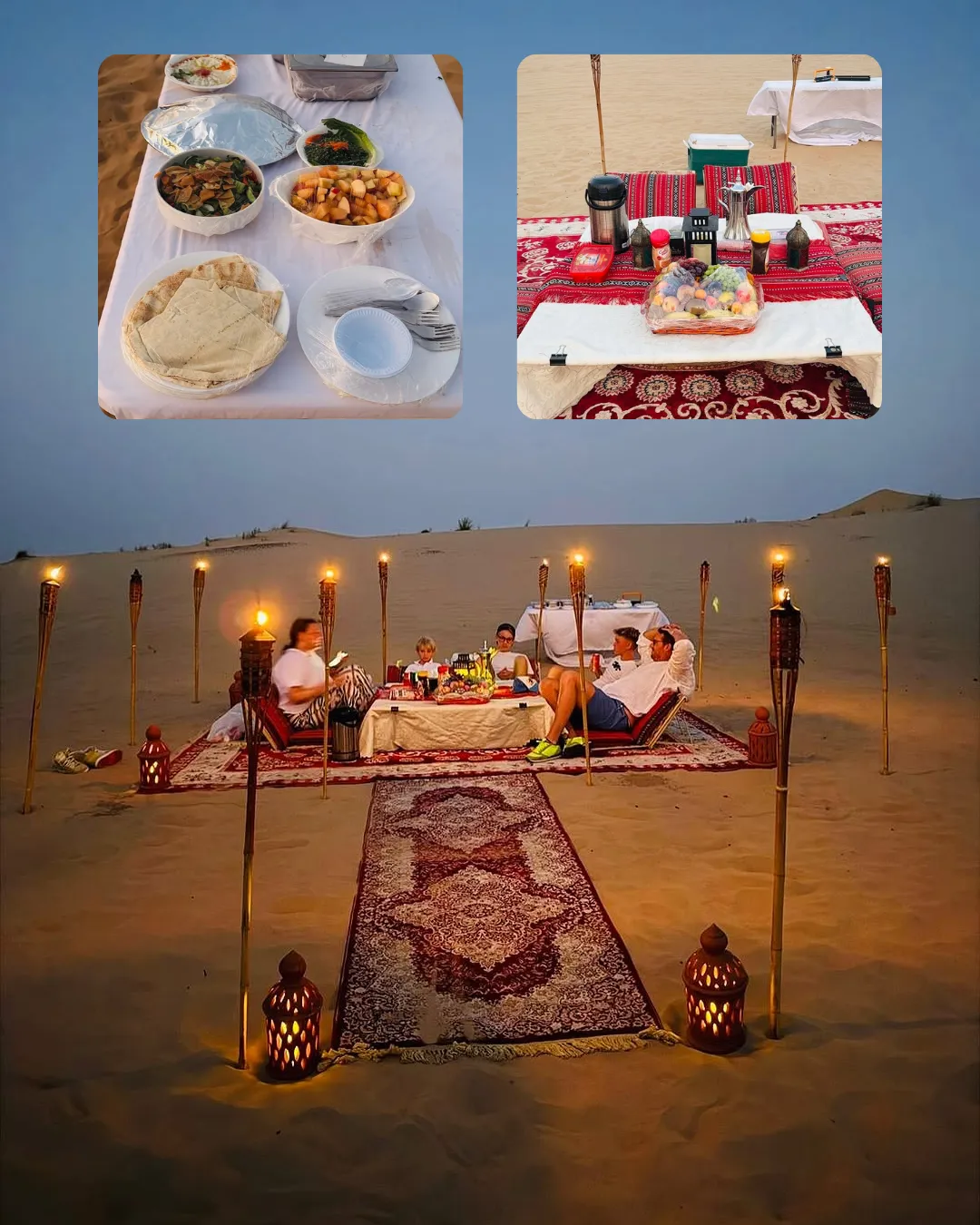 Desert Dinner Dubai – Luxury BBQ, Sunset Views & Live Shows